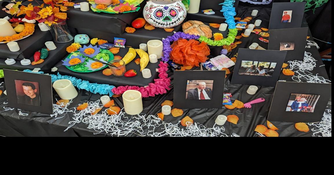 TJ students create community ofrenda at public library