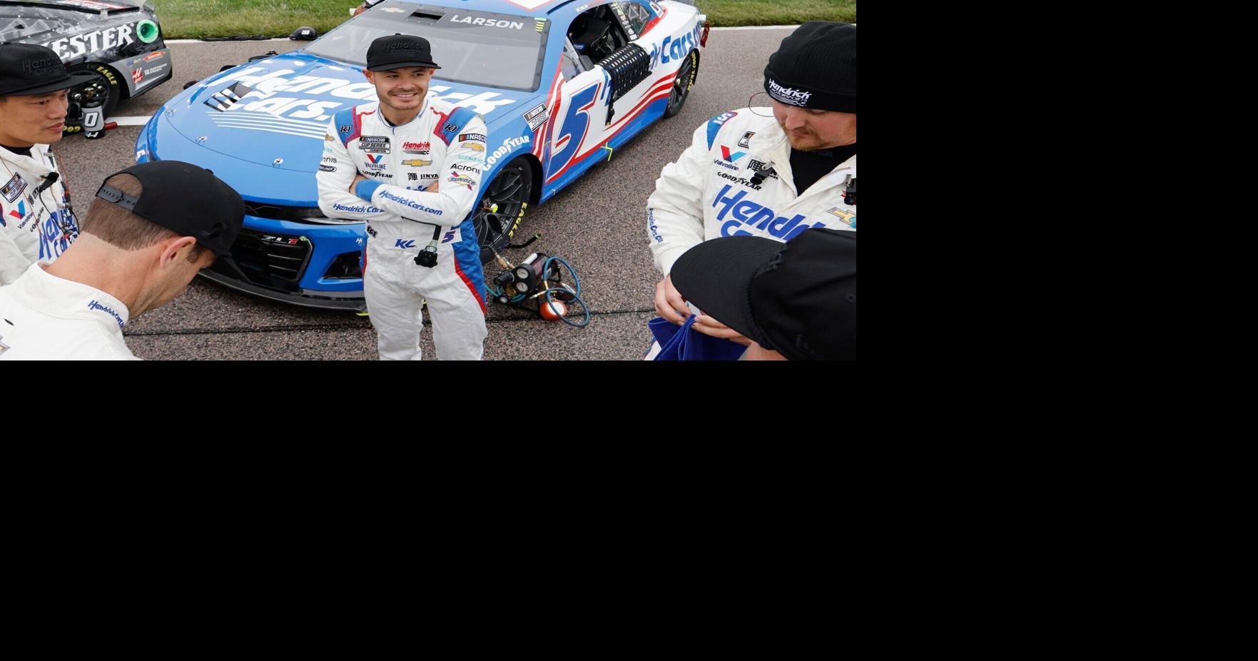 NASCAR Cup champion Kyle Larson to race in Davenport on Tuesday