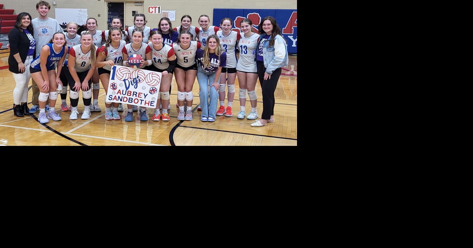 Lynx sweep away Yellow Jackets; Sandbothe hits 1,000 digs