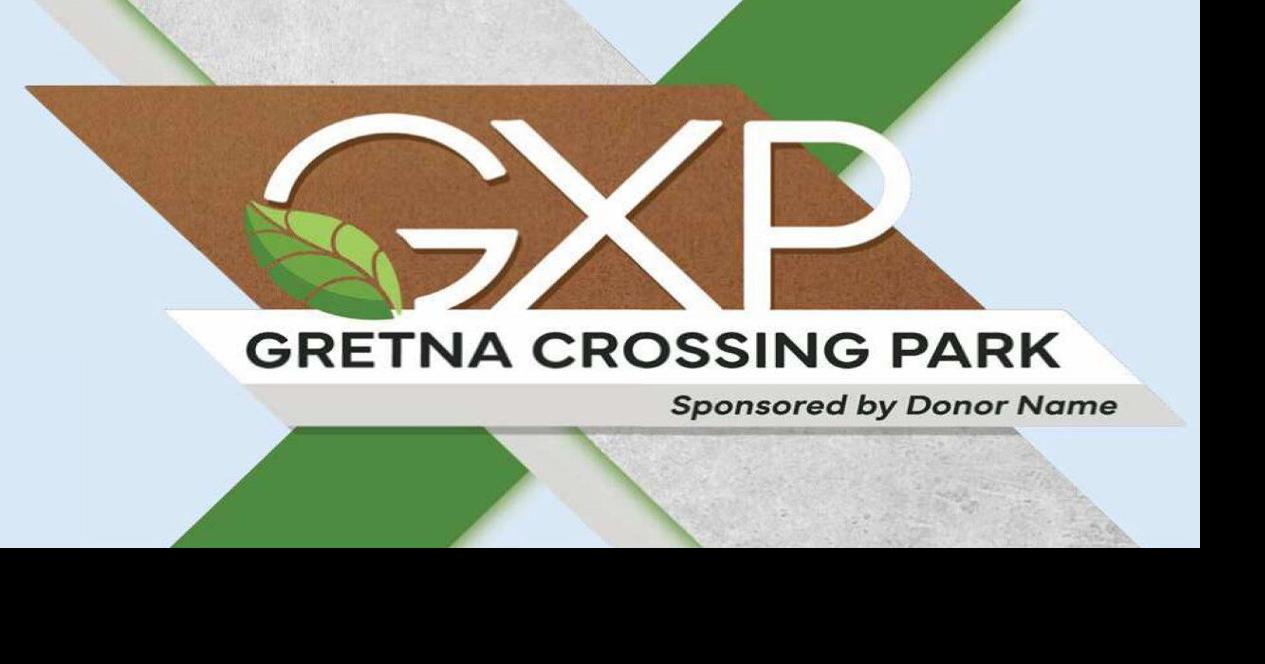 Gretna Crossing Park gets its logo