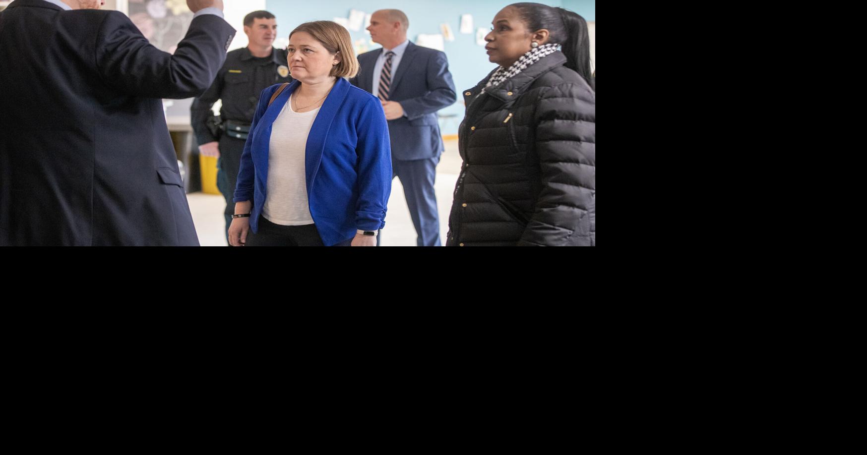Iowa Attorney General Brenna Bird tours Children's Square
