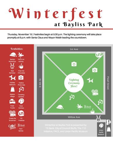 What you need to know, along with a map of activities, for Winterfest ...