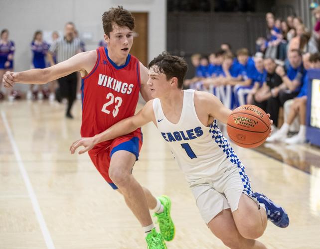 Eagles soar past Vikings for Blum’s 100th win