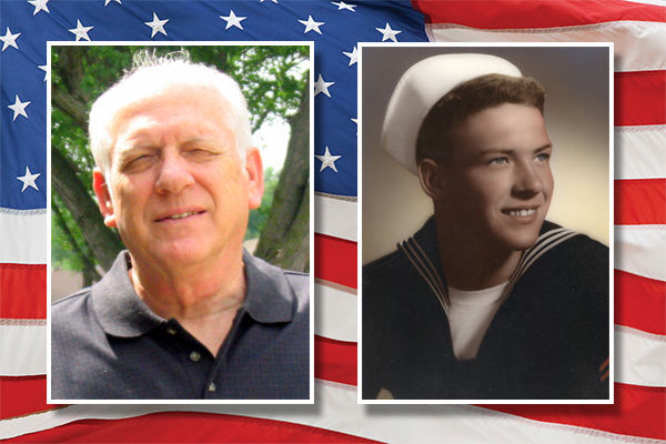 Veteran Larson joined the Navy to do his part for America