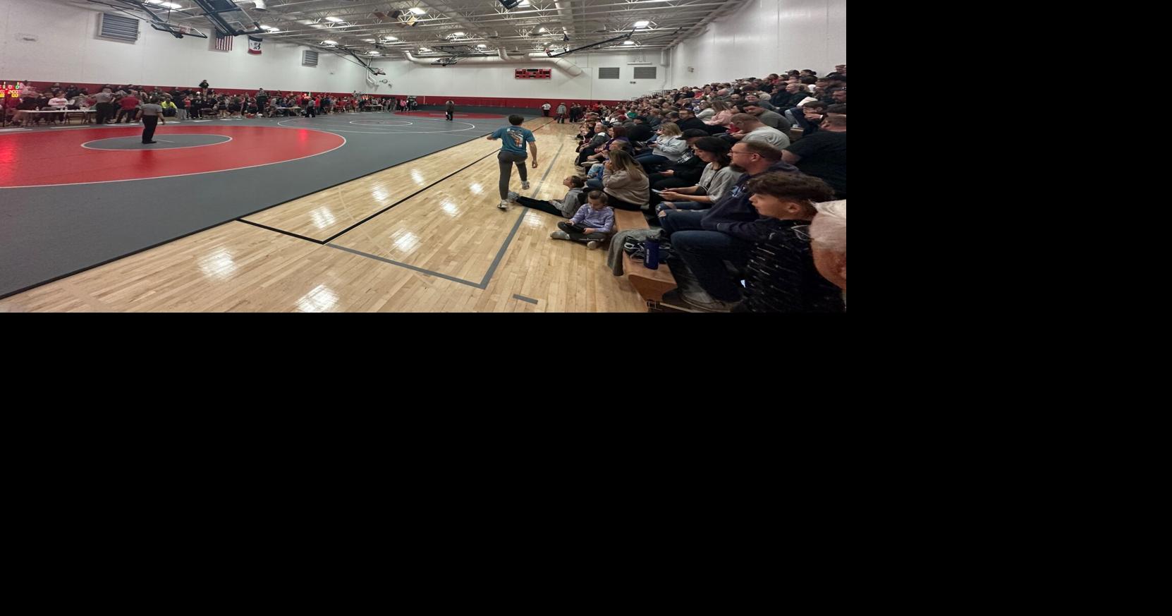 Lady Cardinals open Treynor Wrestling Extravaganza