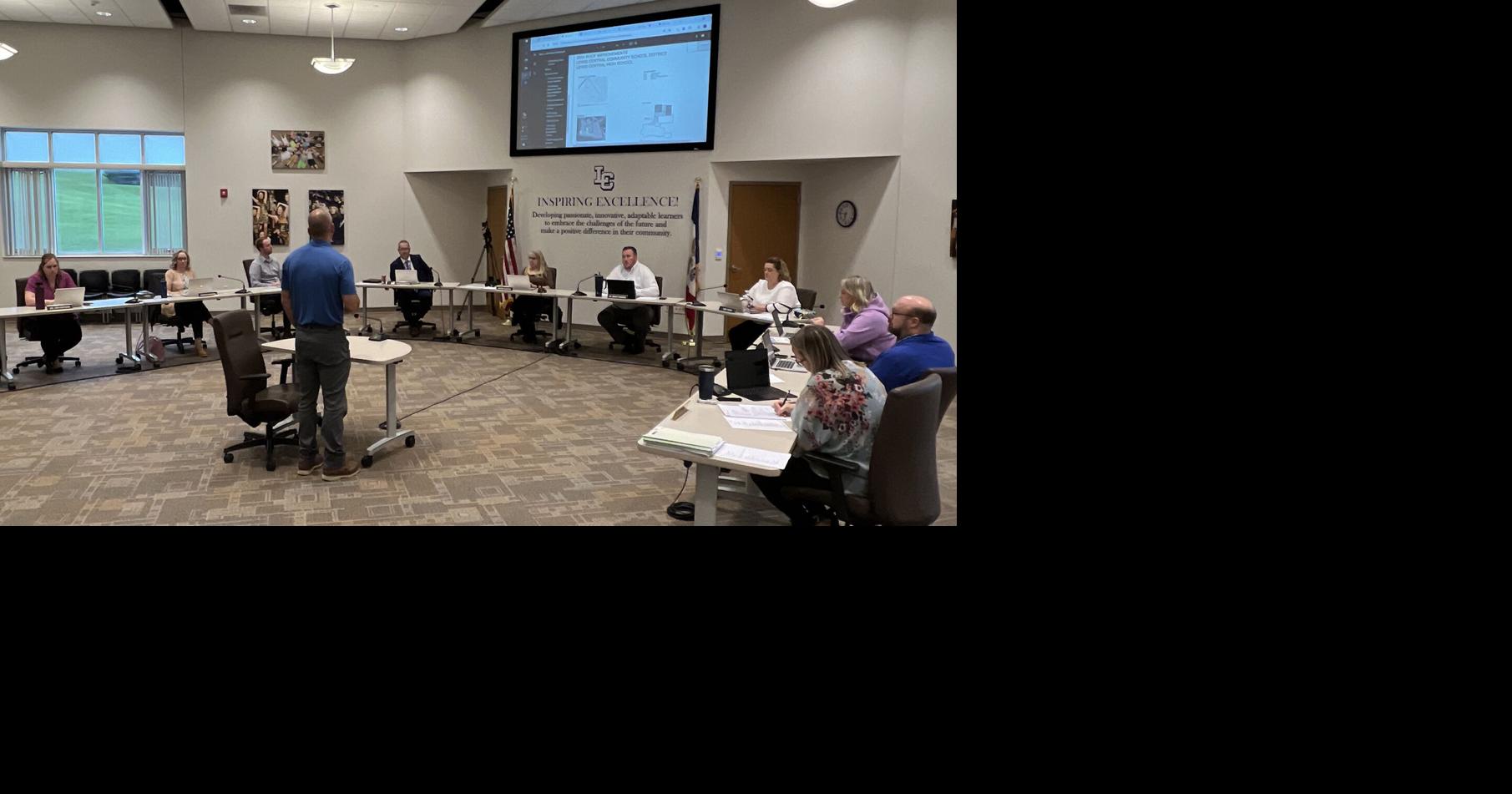 Agenda for Monday's Lewis Central school board meeting