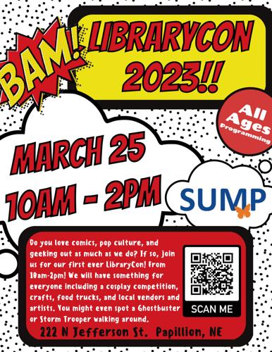 Papillion's LibraryCon set for March 25