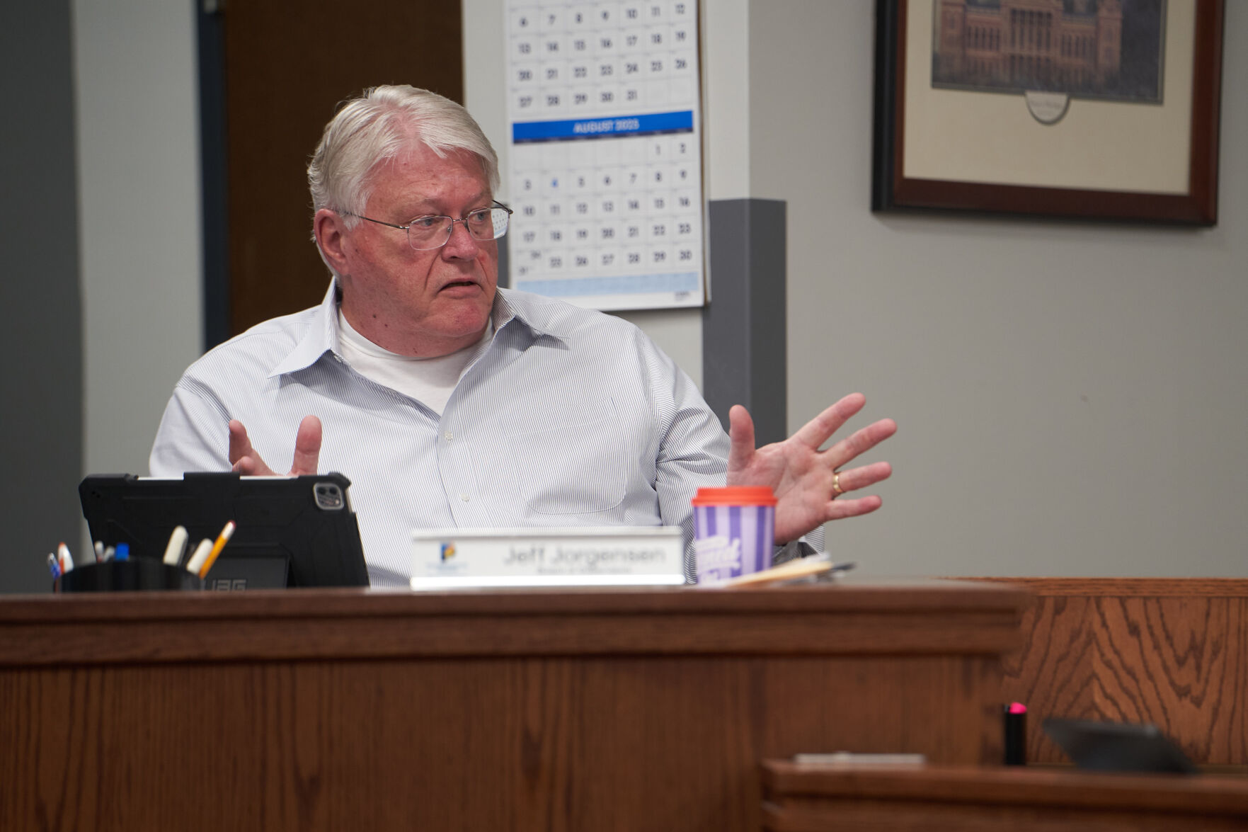 Jorgensen seeks 'different mindset' for county government