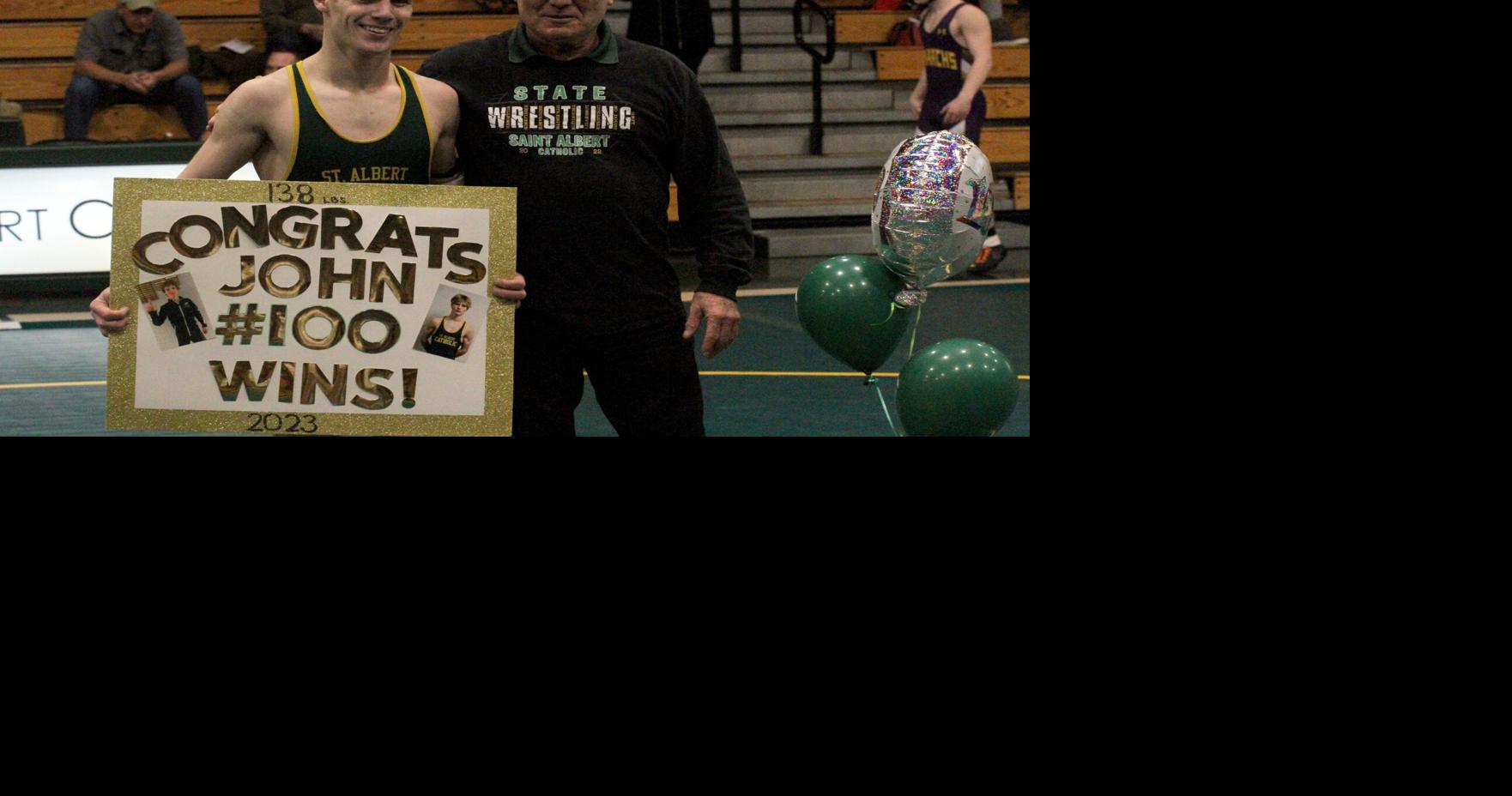 PREP WRESTLING: John Helton eclipses 100 wins as Falcons host tri ...