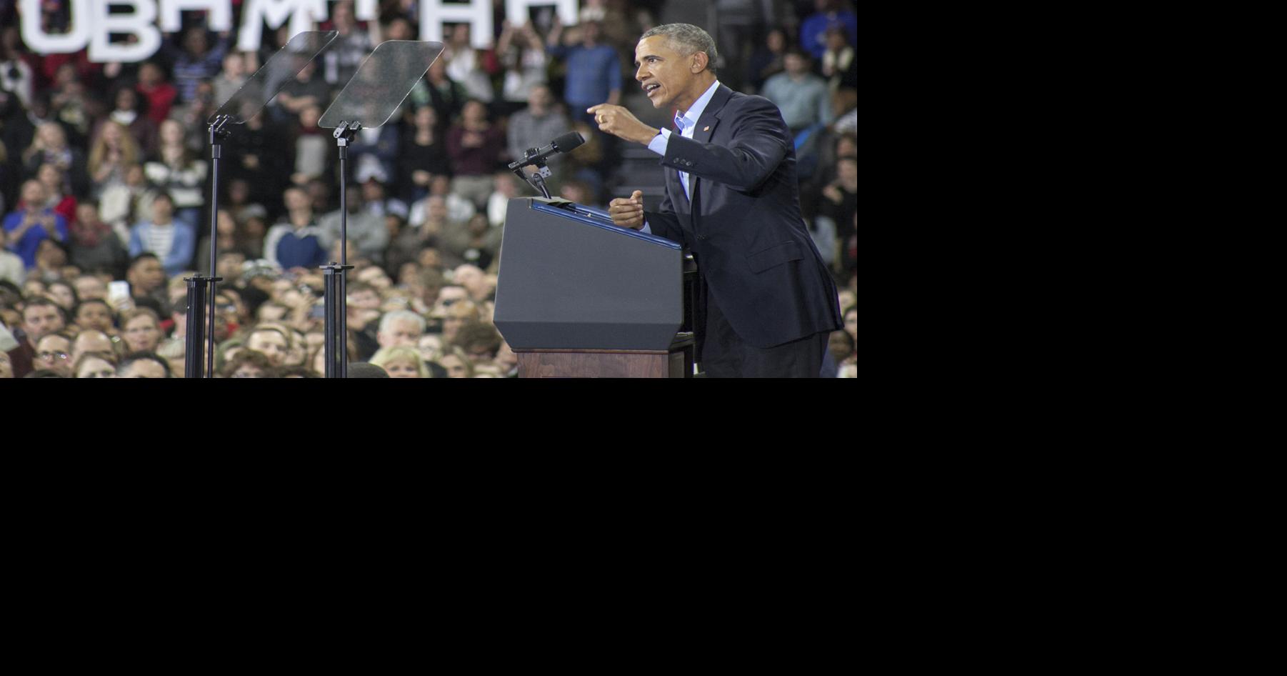 Obama calls for a more respectful politics in Omaha speech