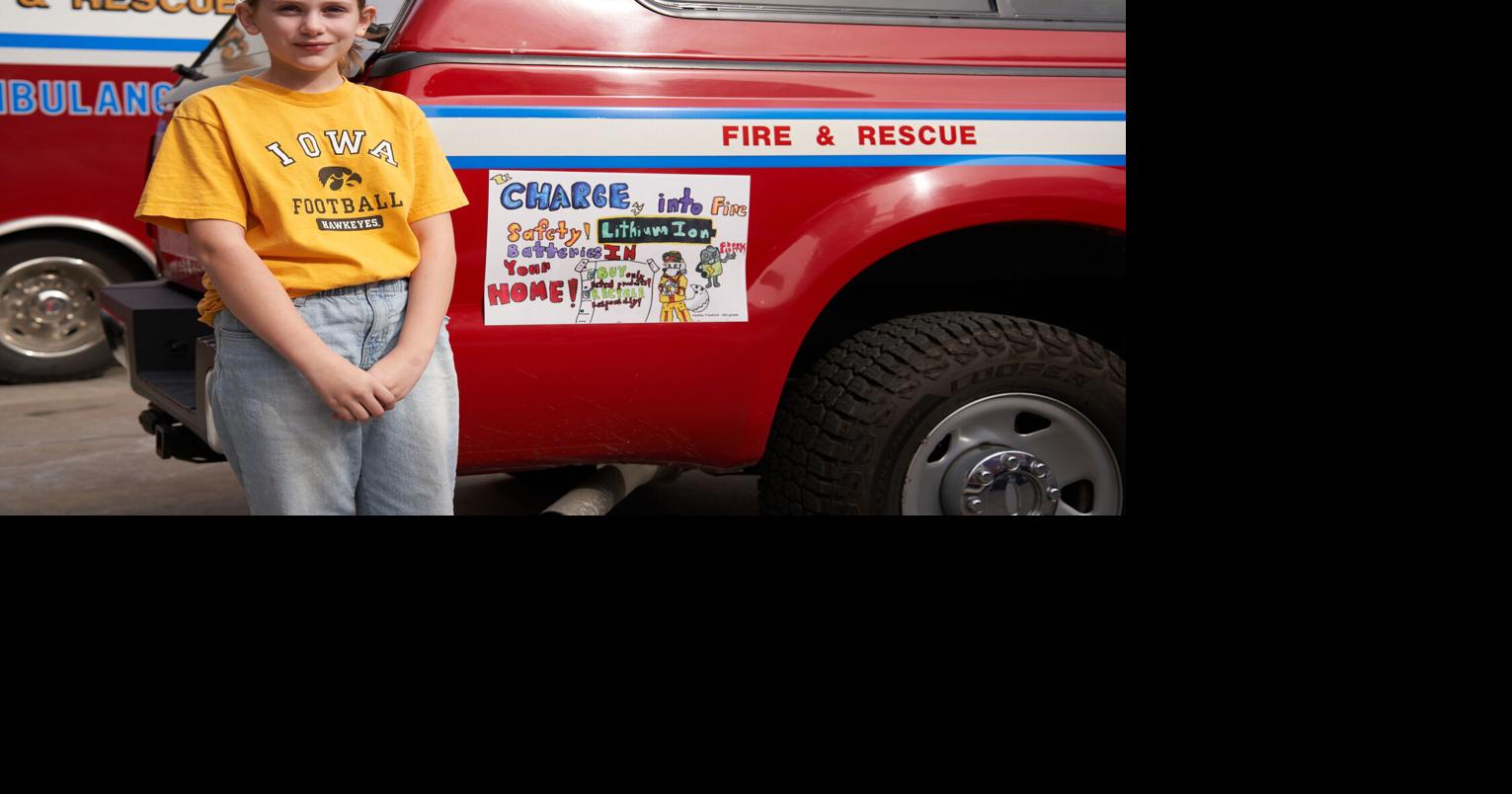Middle schoolers awarded for fire prevention posters