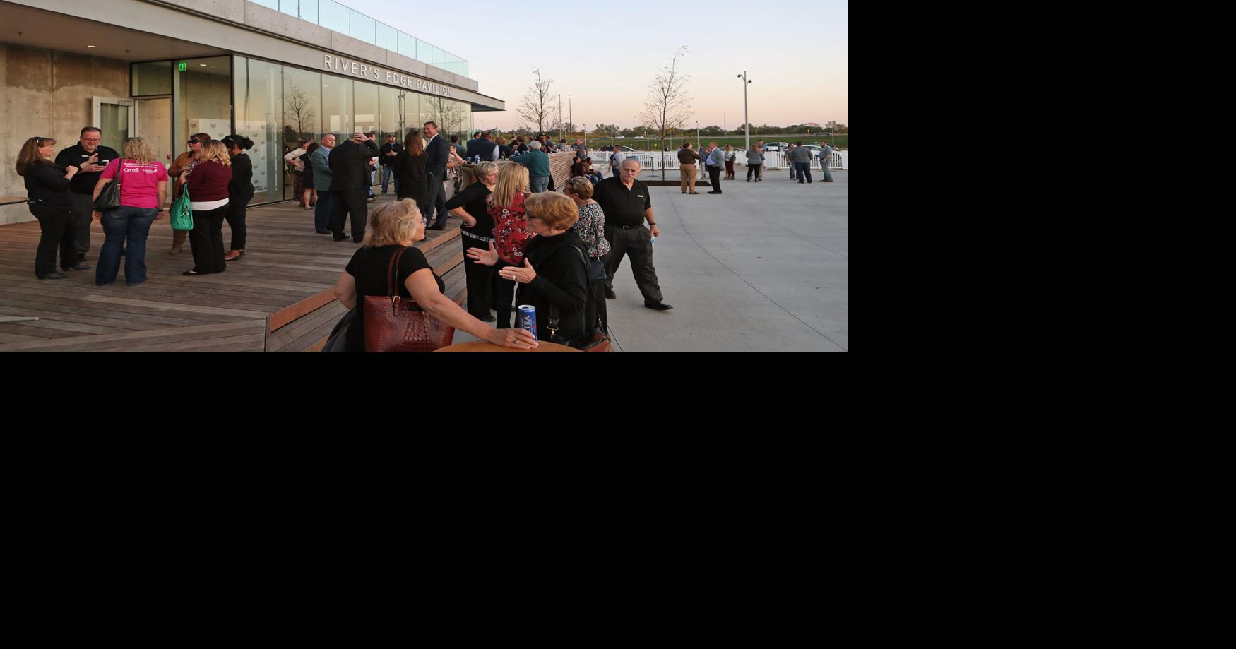 The pavilion at Tom Hanafan River’s Edge Park opens