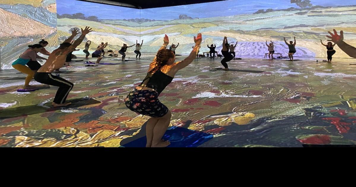 Yoga classes available at immersive Van Gogh exhibition in July