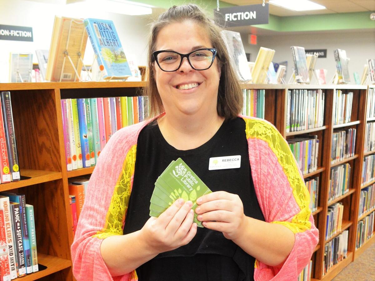 Gretna Public Library celebrates National Library Card Sign-up Month