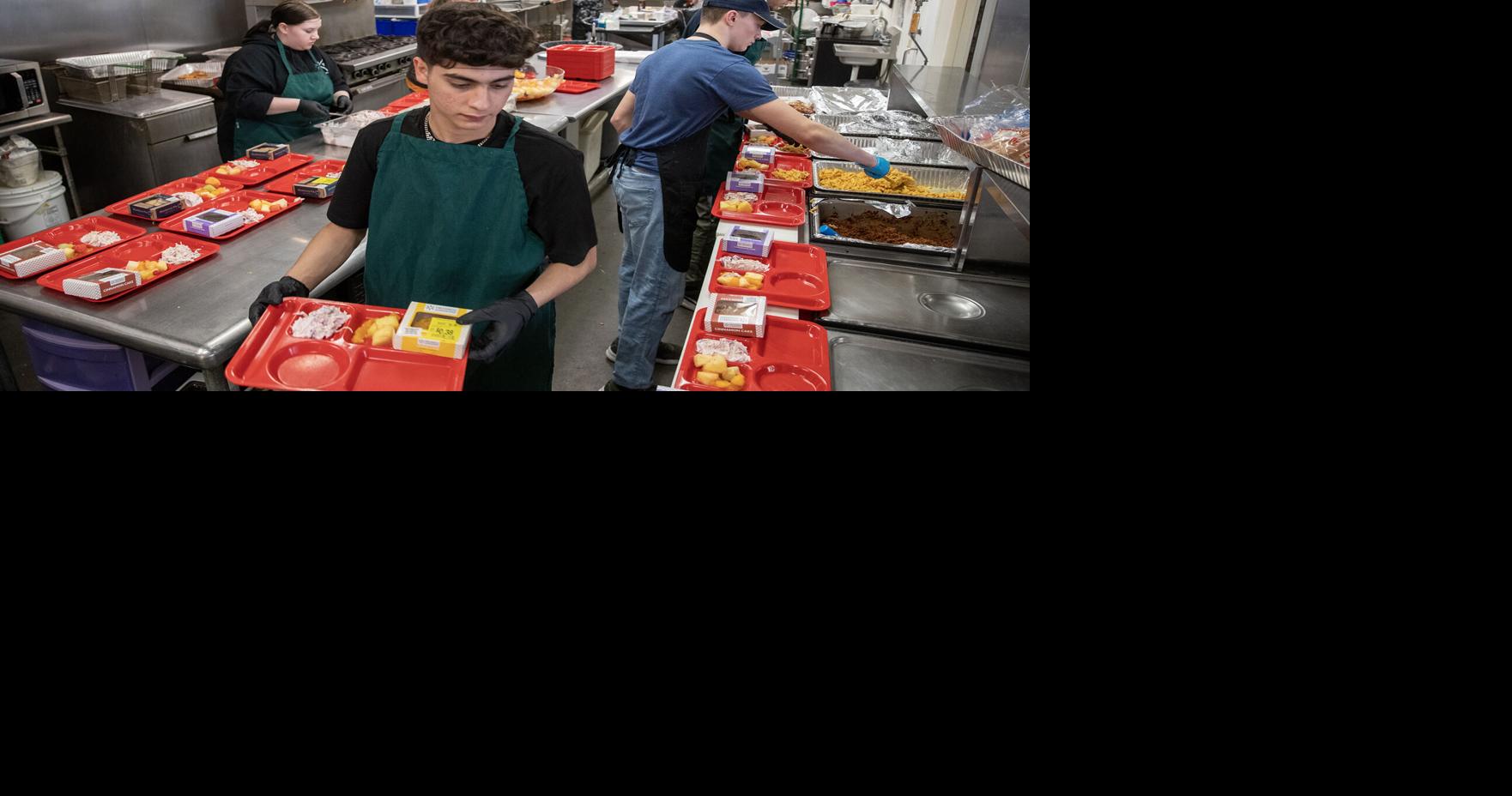 Air Force JROTC cadets pitch in on service projects around community