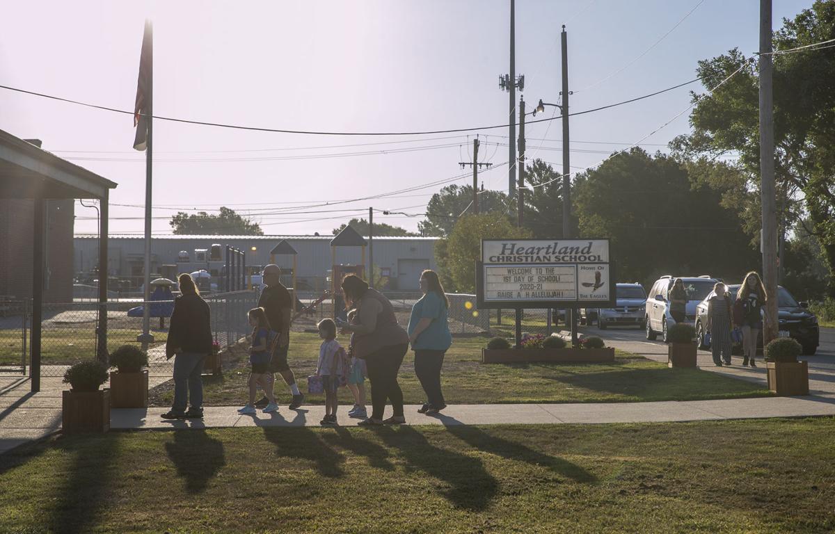 Heartland Christian still COVID-free; few cases at other Bluffs schools