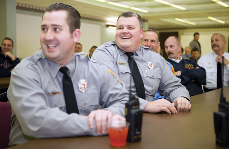 After 34 years, Bartels calls it a firefighting career