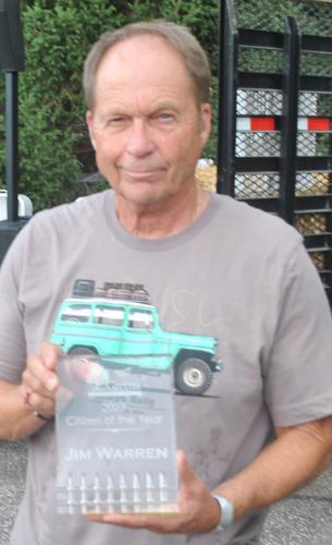 Warren named Gretna Citizen of the Year as part of Gretna Days celebration