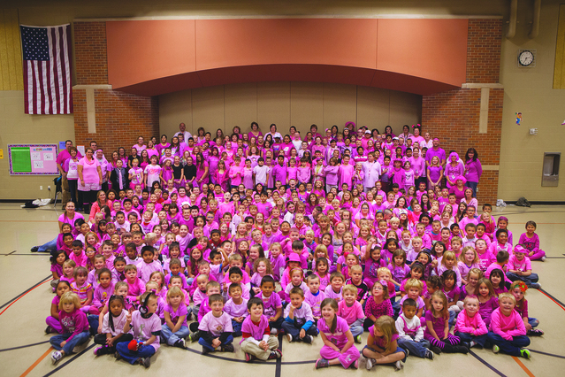 Carter Lake Elementary has ‘pink out’