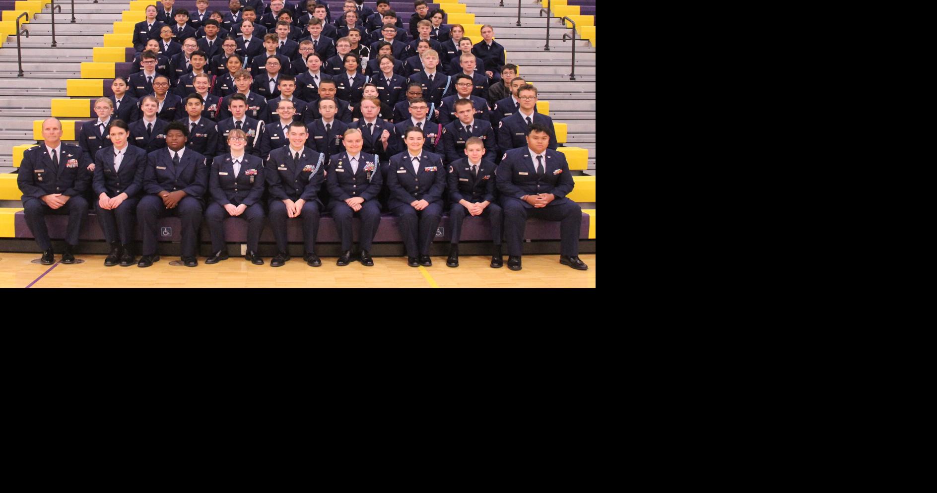 Bellevue West AFJROTC earns top marks during HQ inspection