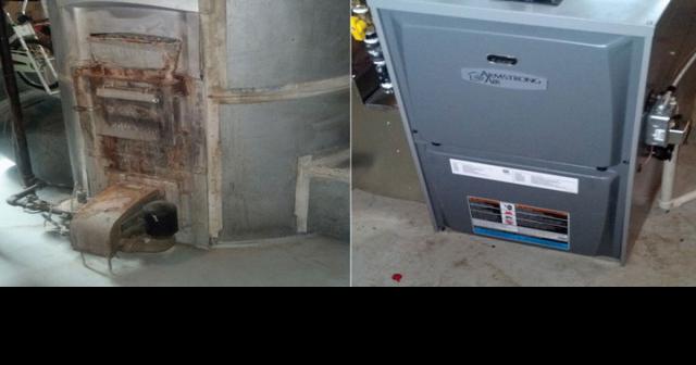 Couple’s 1926 'energy hog' wins Aire Serv's oldest furnace contest