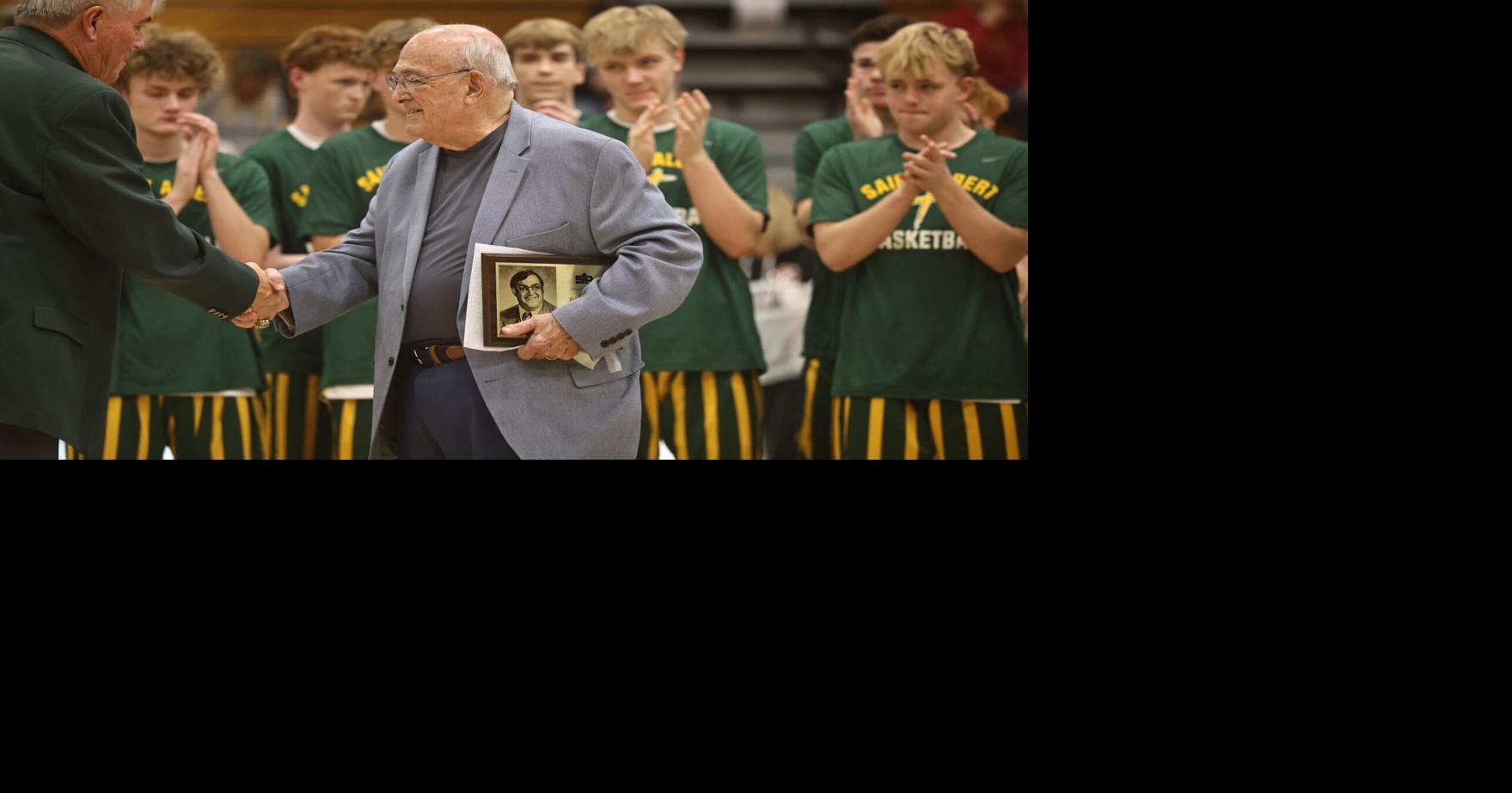 Labonia honored between St. Albert basketball games