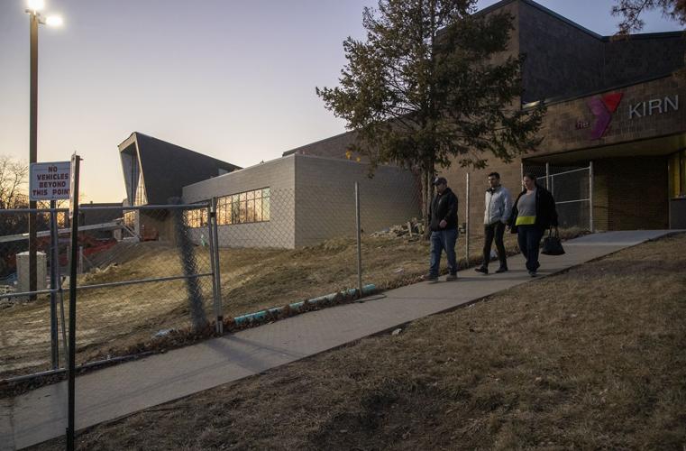 Photos and story: New interior taking shape at Kirn Middle School