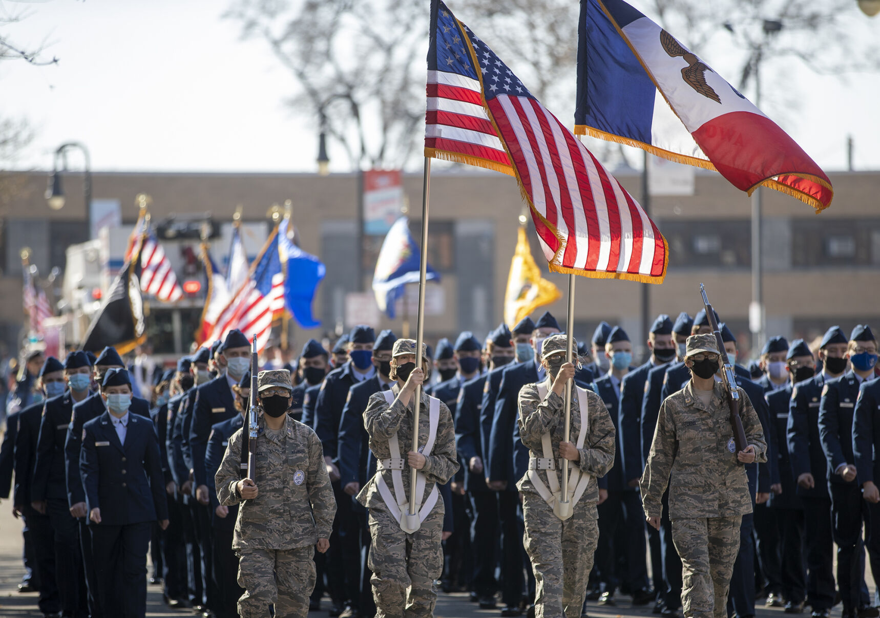 New photos added: Council Bluffs turns out for Veterans Day Parade