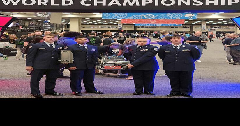 Air Force JROTC robotics team reaches quarterfinals in world contest