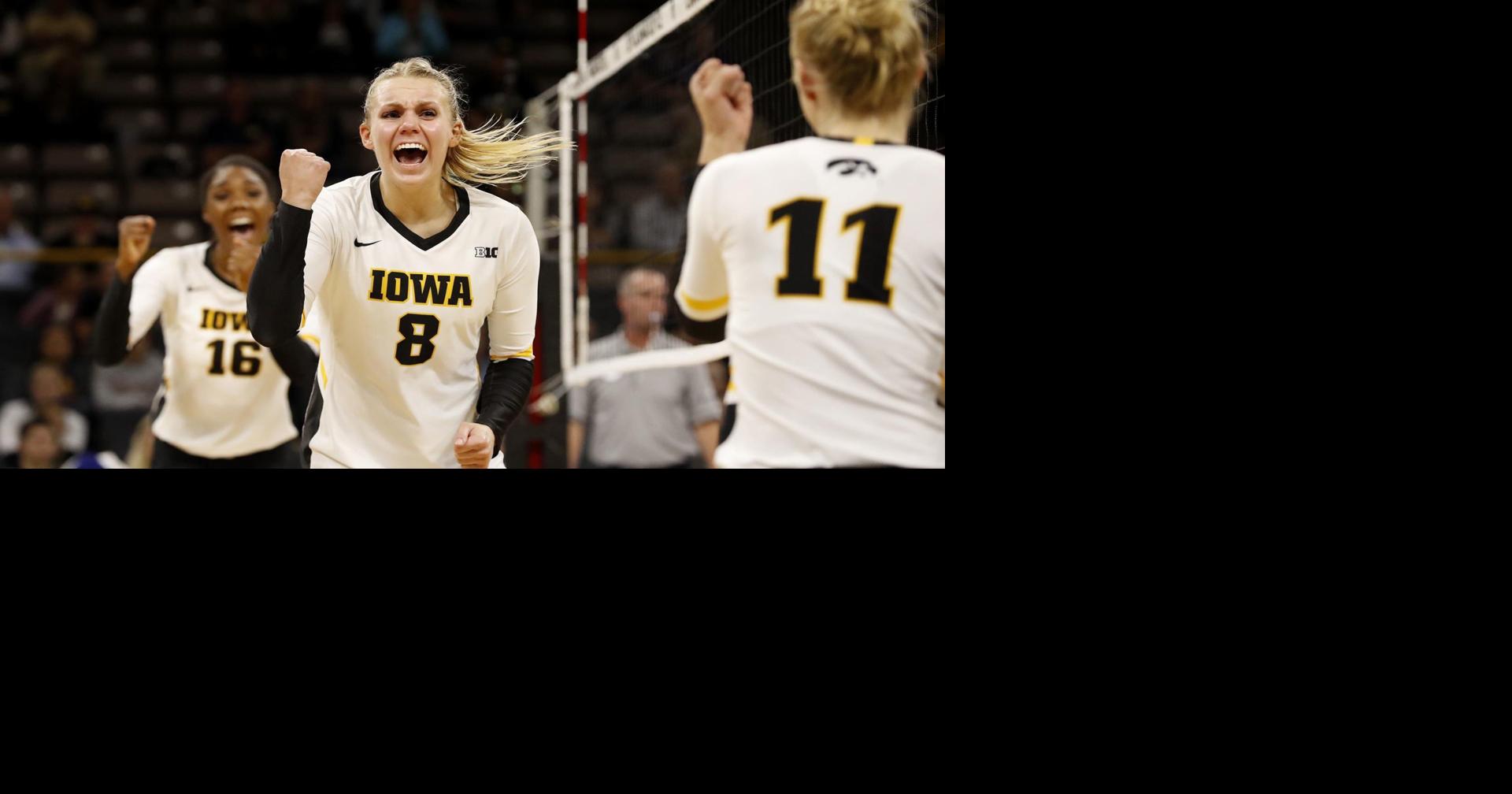 Iowa's Coyle works her way from walk-on to leader