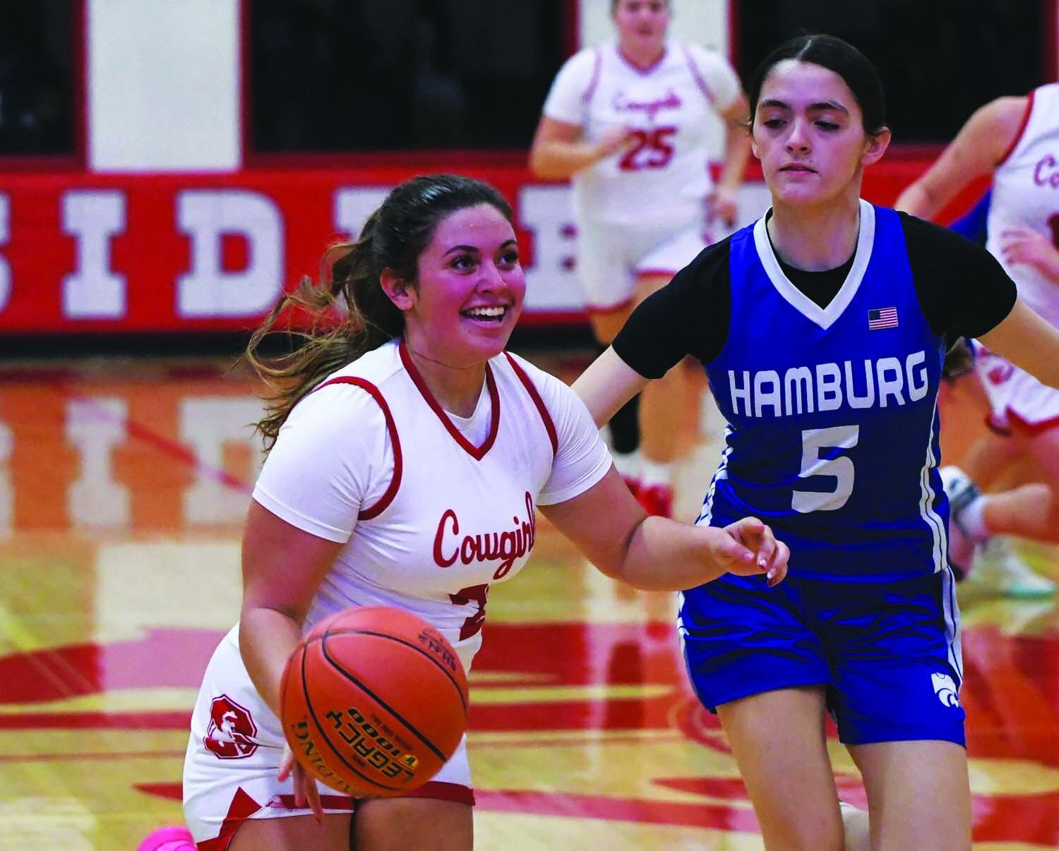 Images from Sidney/Hamburg girls basketball