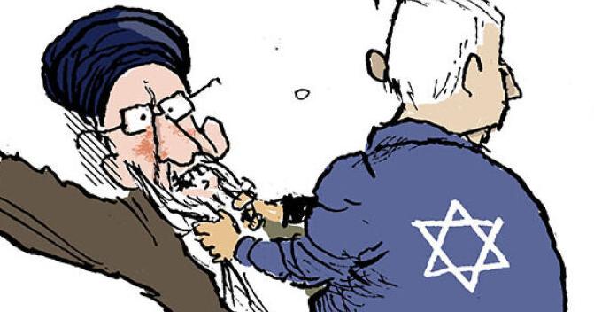 10 political cartoons target the war between Iran and Israel