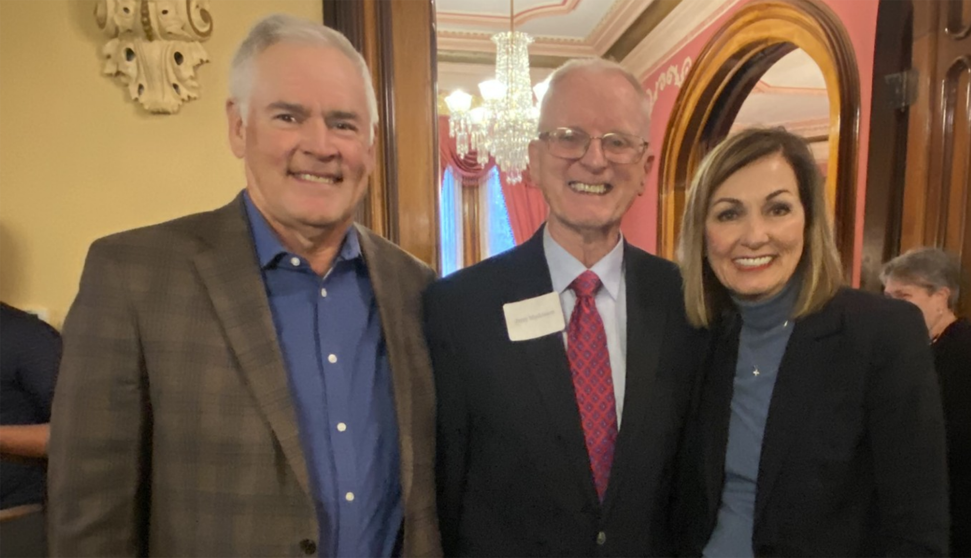 Terrace Hill celebrates commissioners, including Jerry Mathiasen of ...