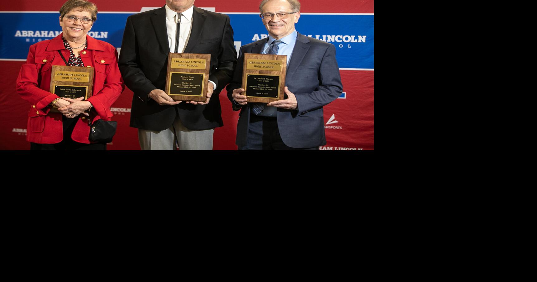 Four new members inducted into Abraham Lincoln Hall of Fame