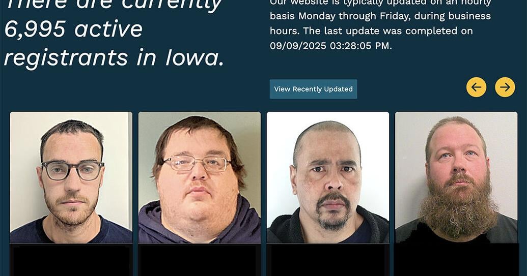 Updated website for Iowa Sex Offender Registry launches