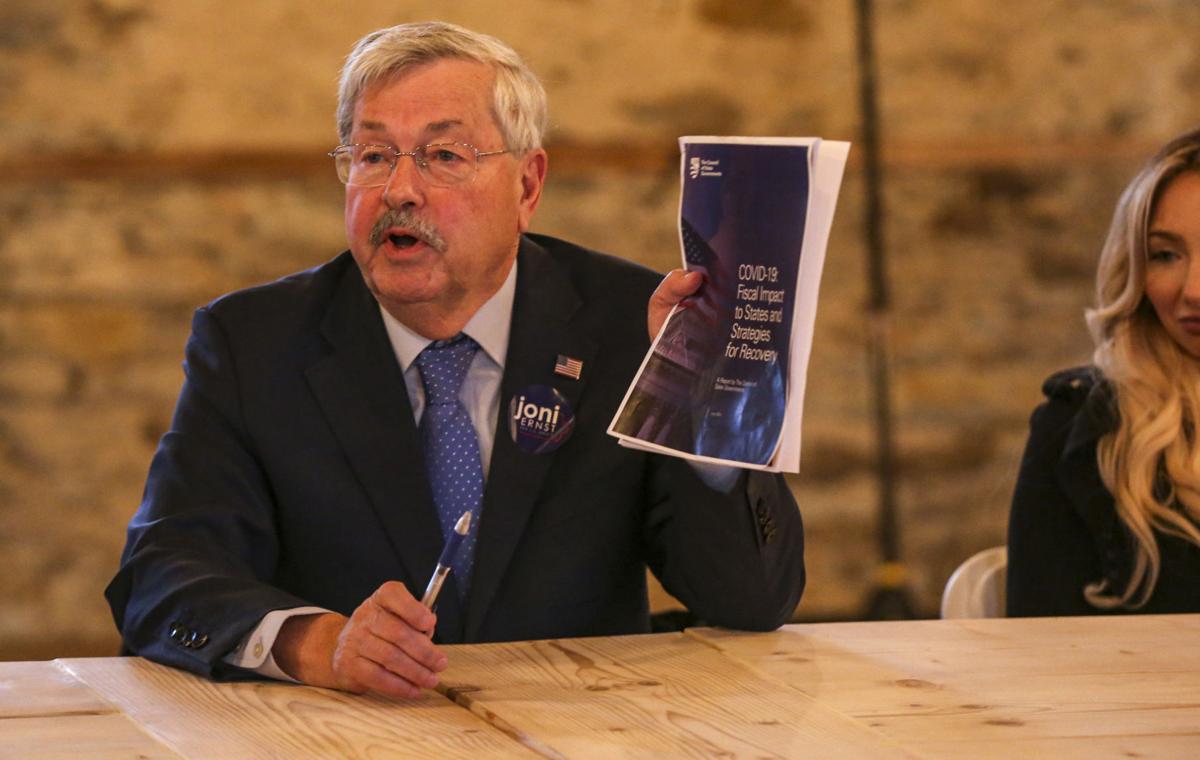 Branstad back on the trail, but for others; six-term GOP Iowa governor ...