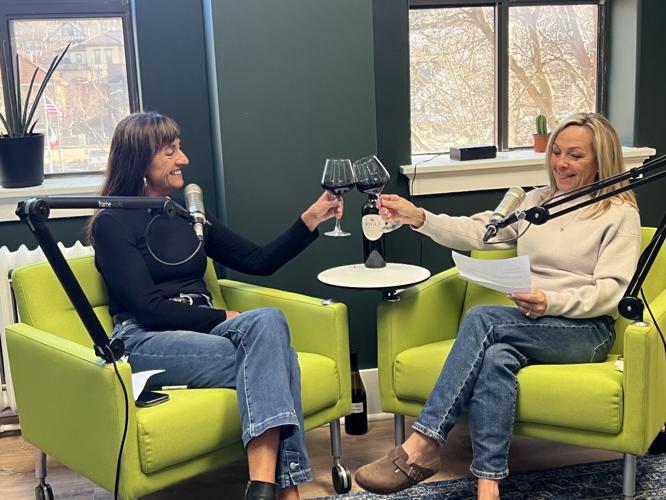 Council Bluffs duo launch podcast 'Wine, Wisdom and Wit'