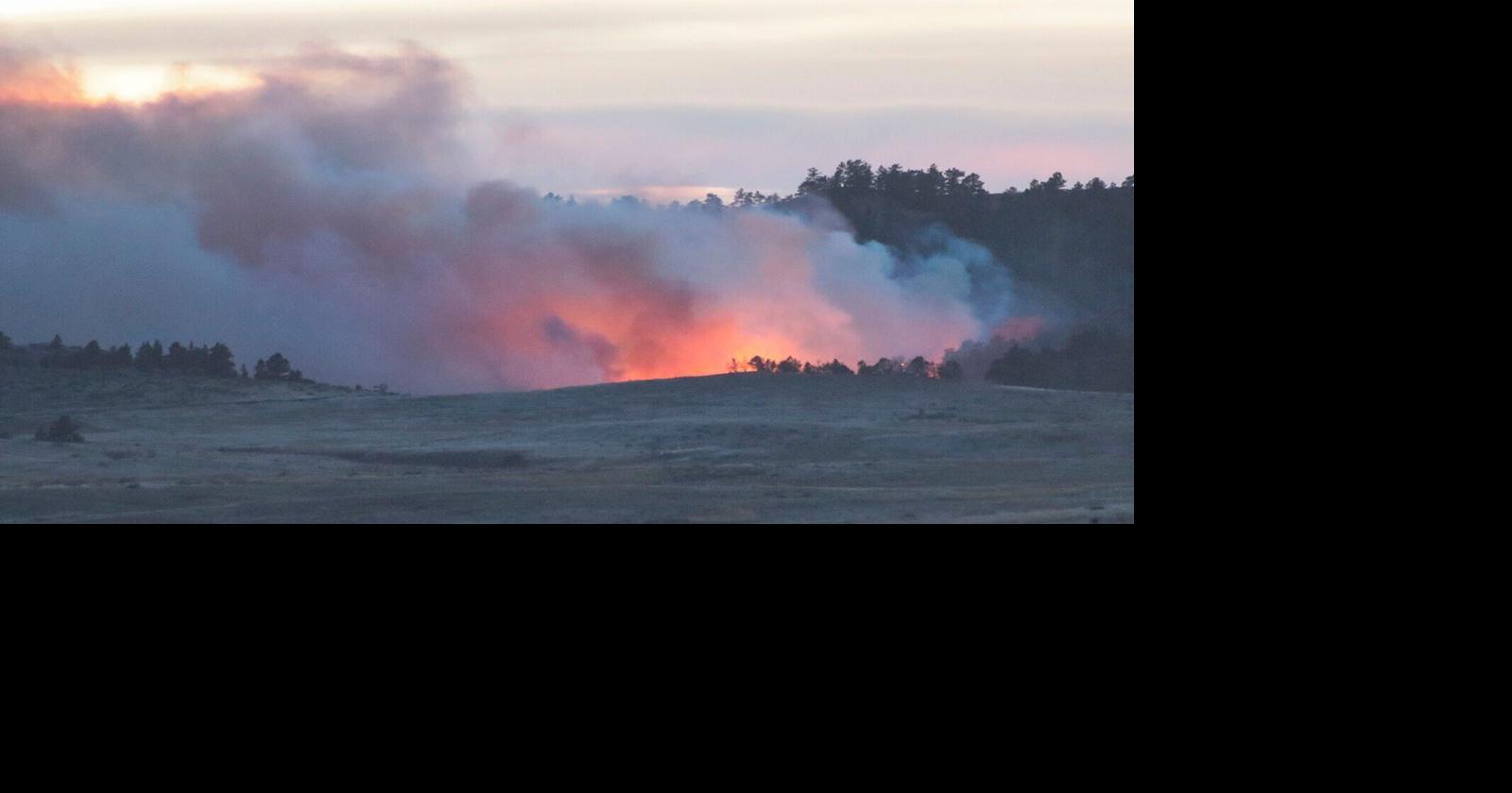 More than 2,500 acres burned in fire near Gering