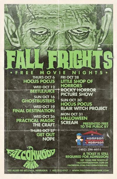 Falconwood Park concludes season with free Halloween drive-in movies