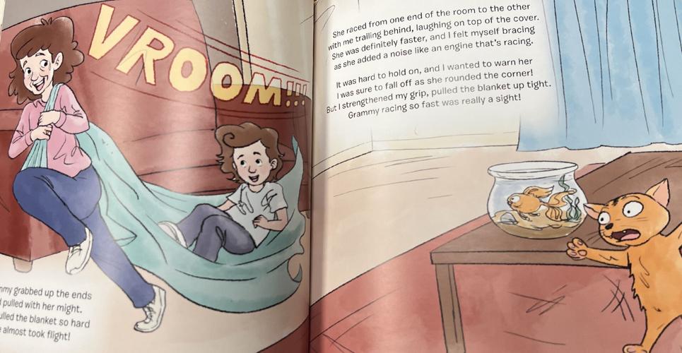 Petersen writes loving book about grandchildren