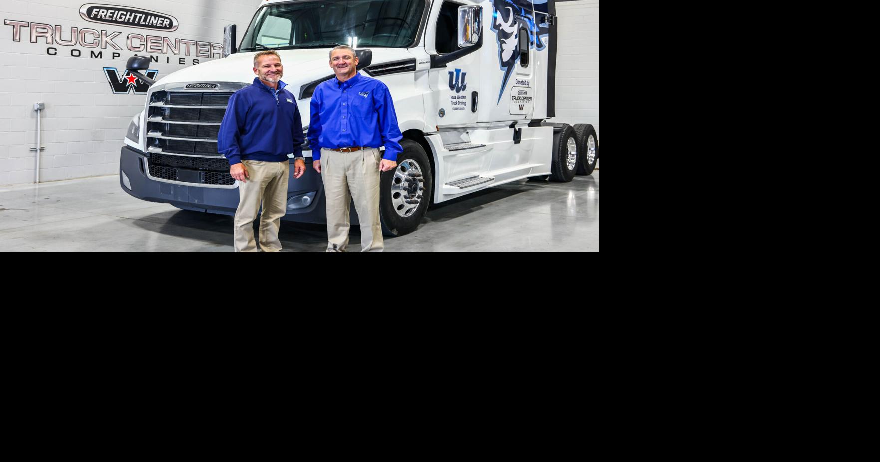 Company donates truck to Iowa Western CDL program