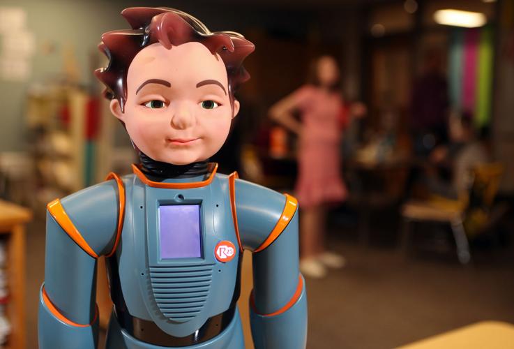 Milo the Robot helps students with autism work on social skills