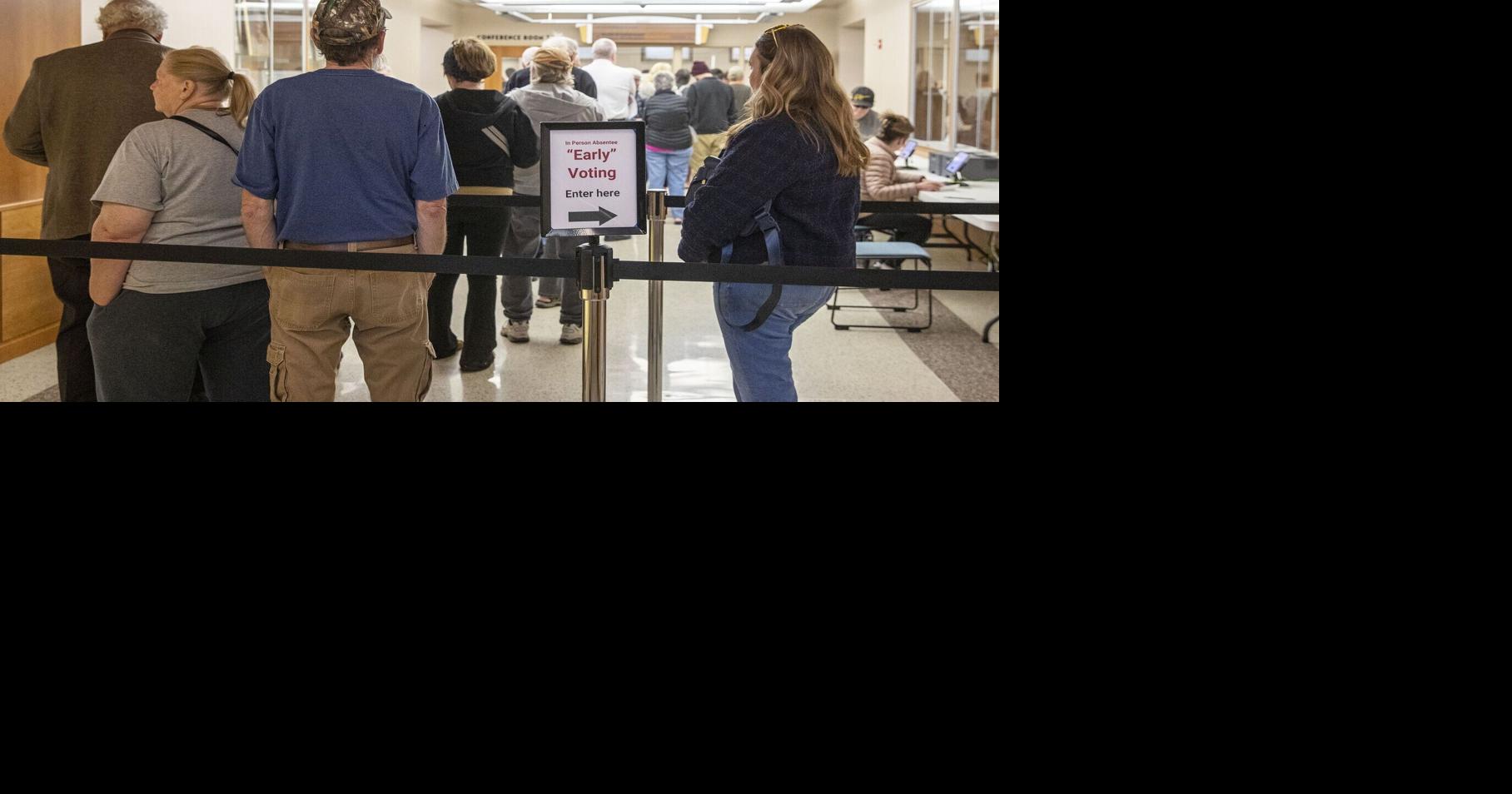 Iowa’s early primary voting numbers lag 2022