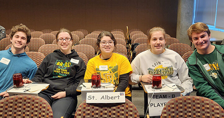 St. Albert Middle, High School teams compete in regional science bowls