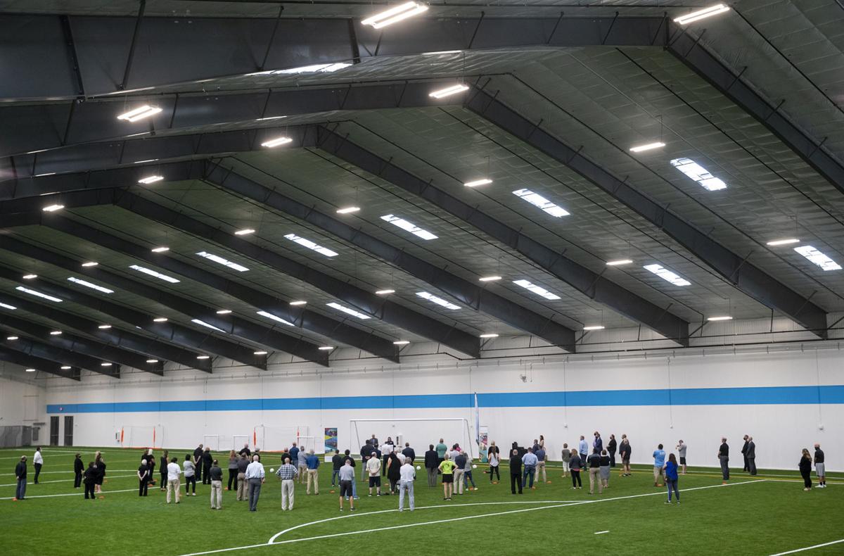 Local leaders celebrate new Iowa West Sports Plex | Sport ...