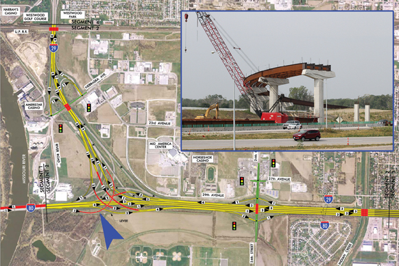 Crossing the Ts: Work continues on interstate reconstruction