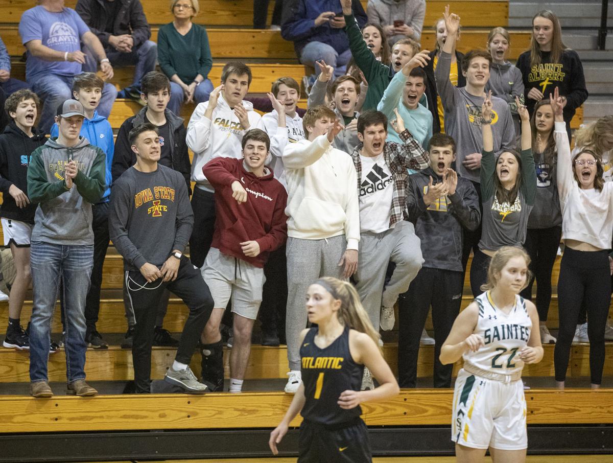 Photos: Cheering on the Saintes at St. Albert