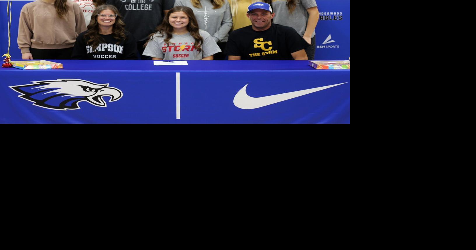 Underwood's Georgia Paulson signs to Simpson soccer