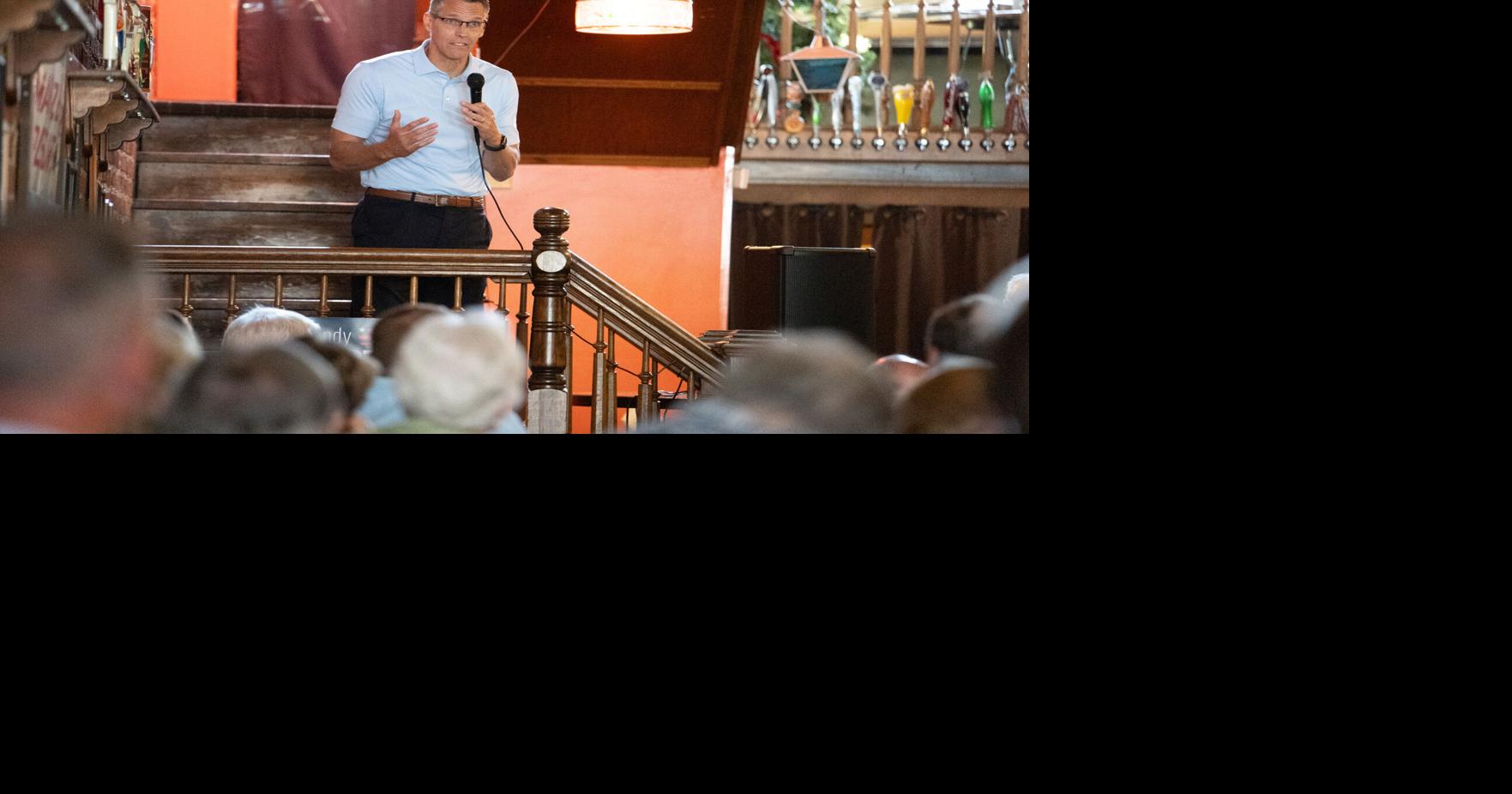 Feenstra gubernatorial campaign tour stops in Council Bluffs