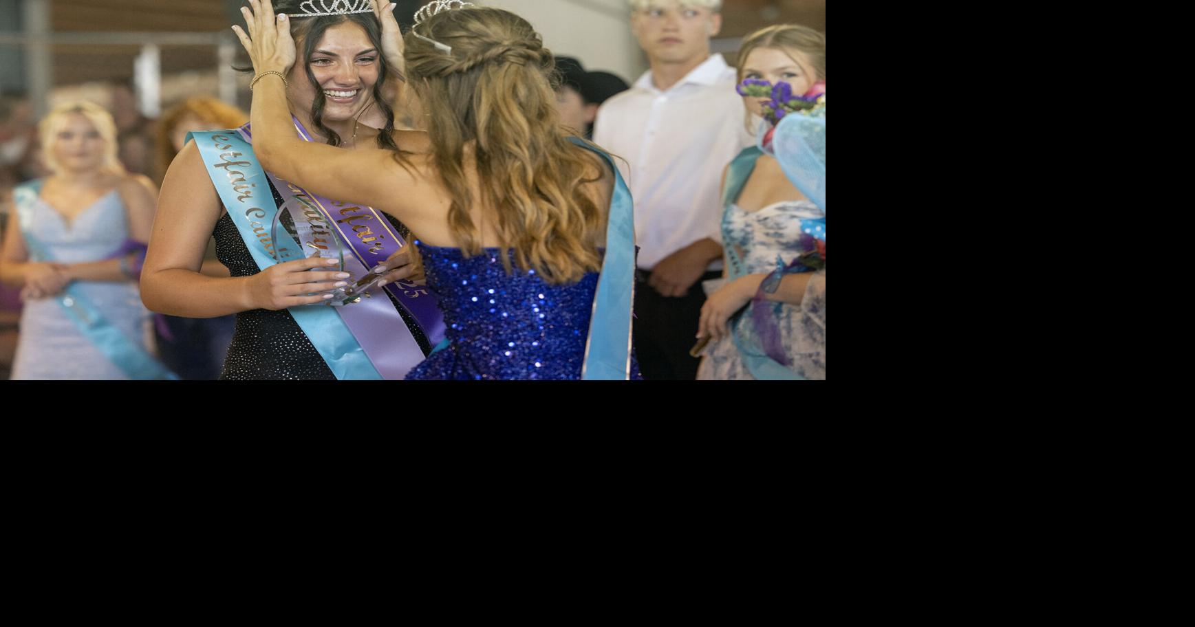Westfair Queen coronation ceremony through the lens
